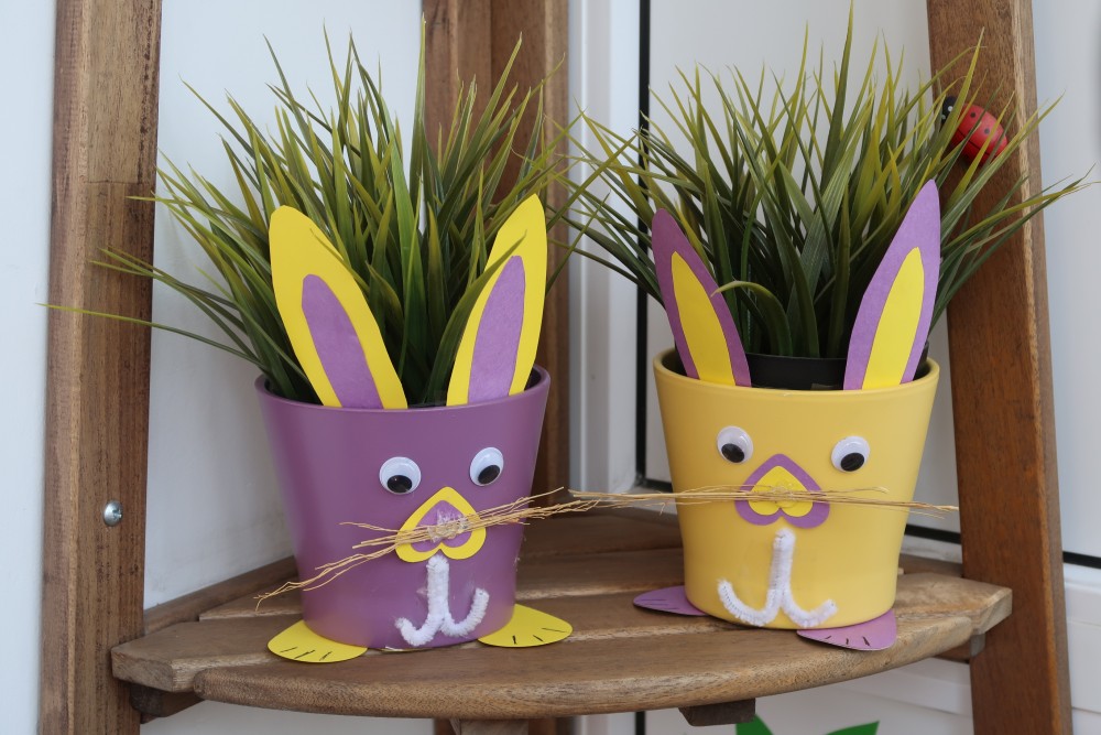 DIY Ghivece de Paște - Ideea de la Ora 5 - Blog in Tandem