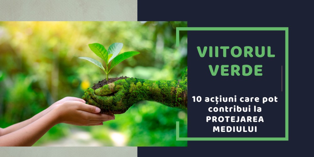 10 acțiuni care pot contribui la protejarea mediului